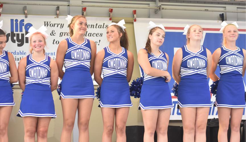 OHS football, cheer rally closes out Steele County Free Fair | Sports ...
