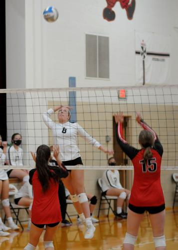 Volleyball: Newly ranked Bethlehem Academy makes quick work of Blooming ...