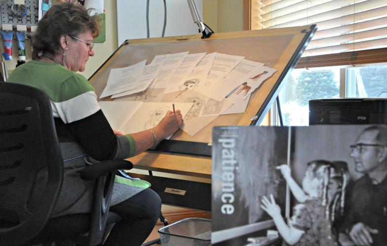 Fearless art: Le Sueur's Lana Beck has been producing beautiful murals ...