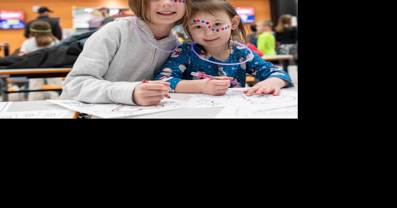 Glow away: Elementary students light up Friday dance | Community ...