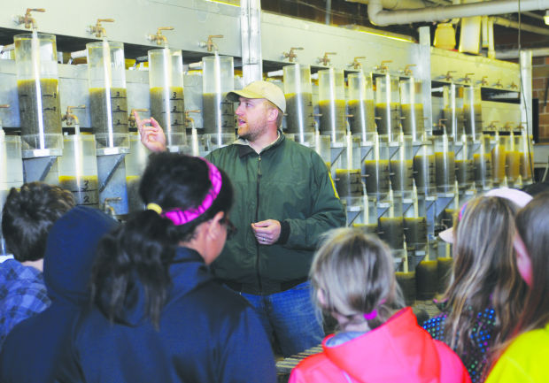 Waseca Intermediate School fifth graders learn, observe at DNR fish ...