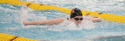 Girls swimming and diving: Northfield's Baker wins consolation heat in ...
