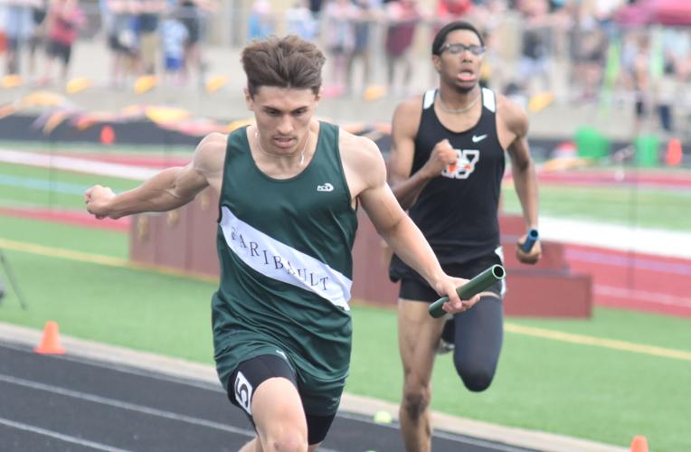 Faribault boys track claim section team title, Falcons send 15 athletes ...