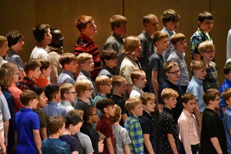 PHOTOS: St. Peter Middle School sixth-grade choir puts on spring ...