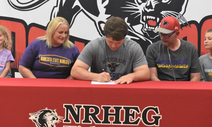Misgen the Maverick: NRHEG’s Misgen signs to wrestle with MSU-Mankato ...