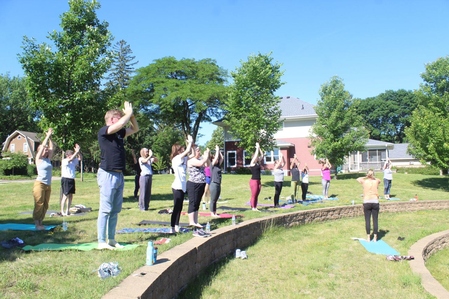 Free yoga in the park series resumes this summer | News | southernminn.com