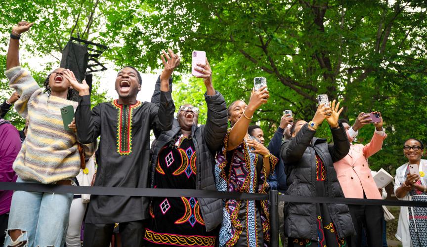 151st class of Carleton graduates in 75th commencement on Bald Spot ...