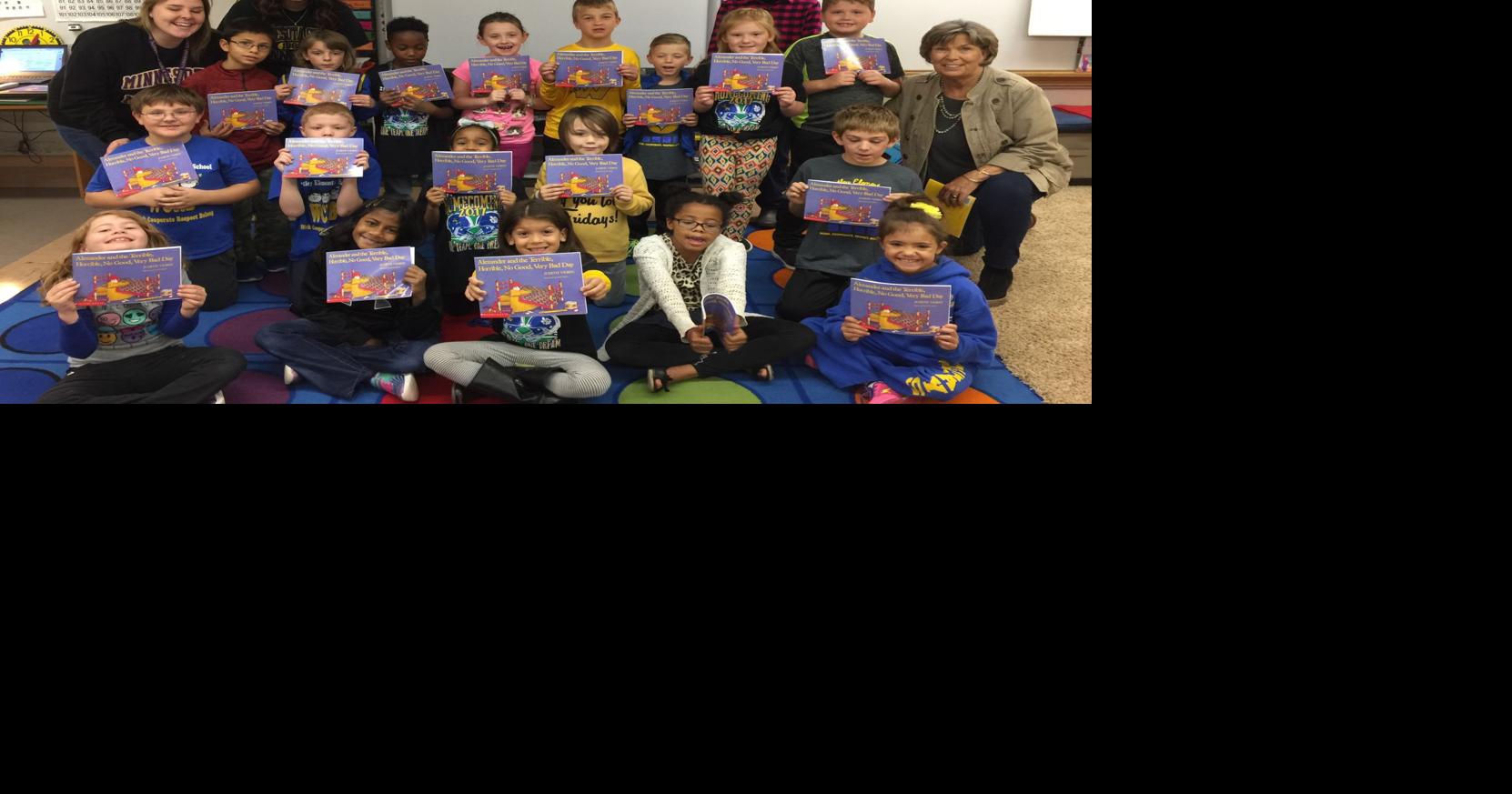 Hartley Elementary School students receive free book donations | News ...