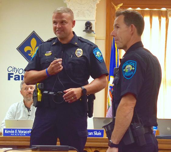 Faribault Police Department 'brings home' new officer | Community ...