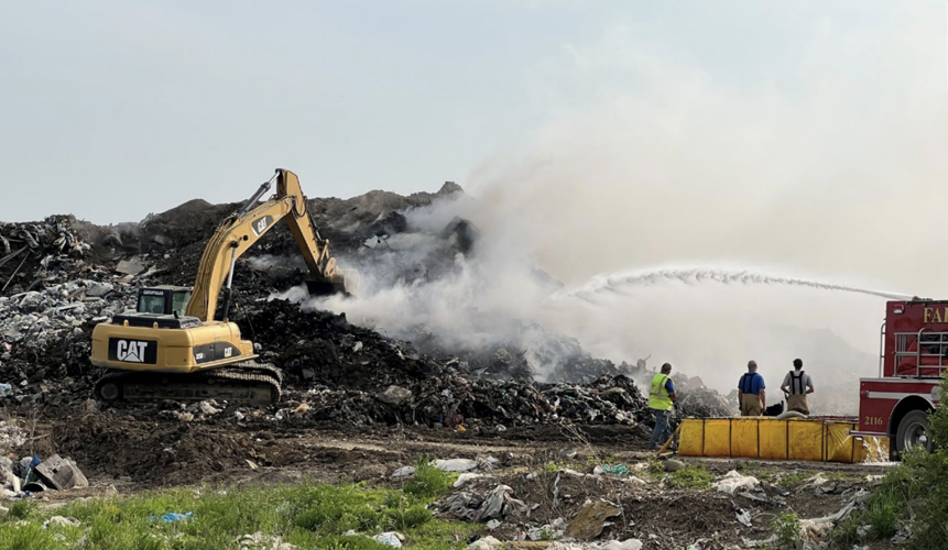 County outlines response, likely cause of landfill fire | News ...