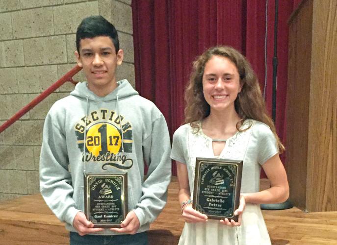 Yetzer, Ramirez earn Outstanding Middle School Student Athlete awards ...