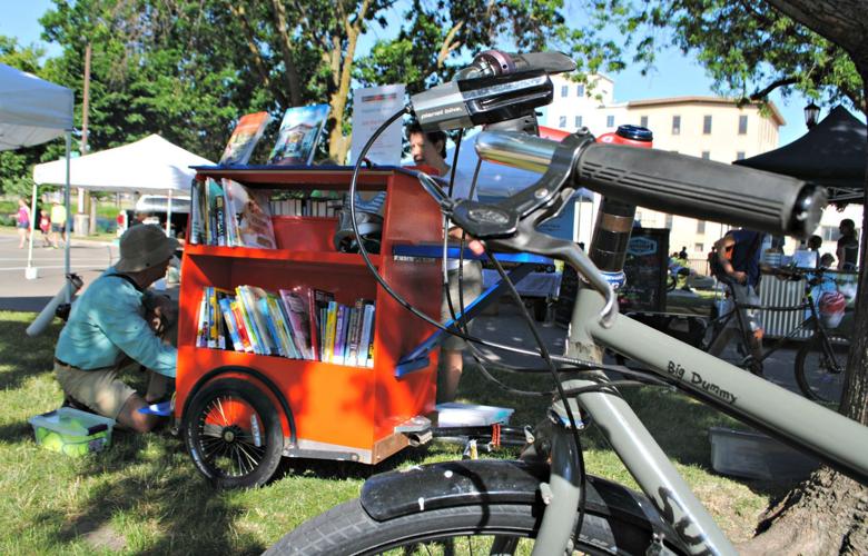 Library BookBike aims to get kids reading this summer | News ...