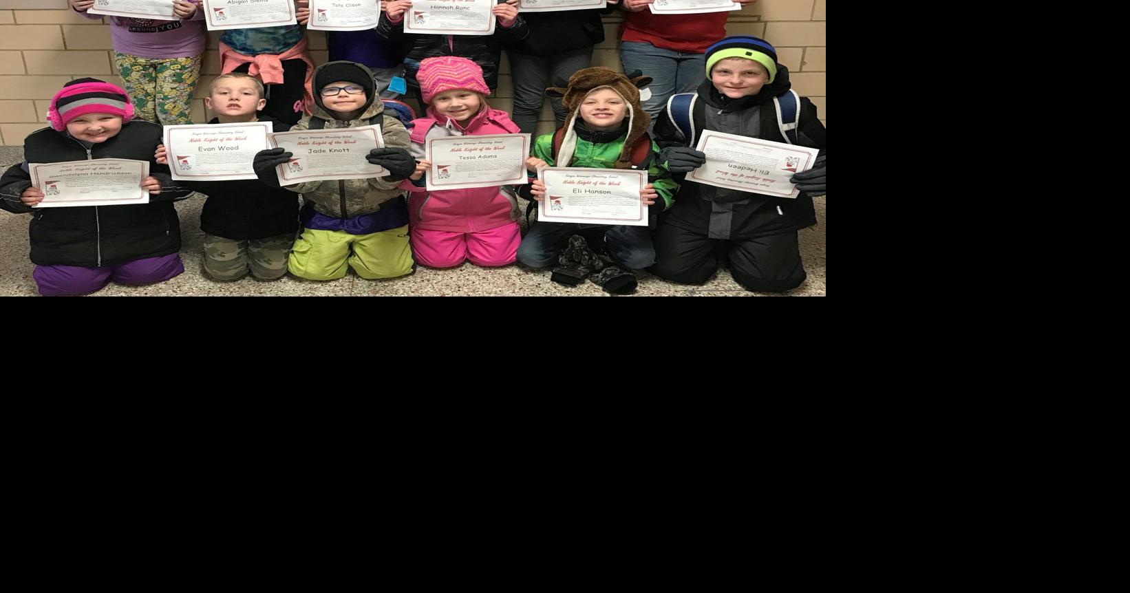 K-W Elementary Noble Knights for the week of Jan. 19 | Community ...