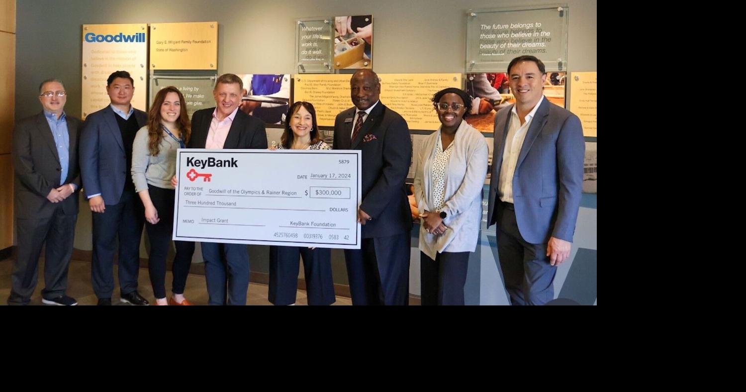 KeyBank Donates $300K to Goodwill | News | southsoundbiz.com