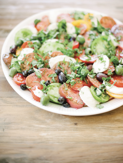Enjoy the Sunshine and This Spanish Caprese Salad | Eat + Drink ...