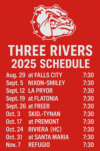 KICKOFF 2025: Three Rivers Bulldogs | The Progress | southtexasnews.com