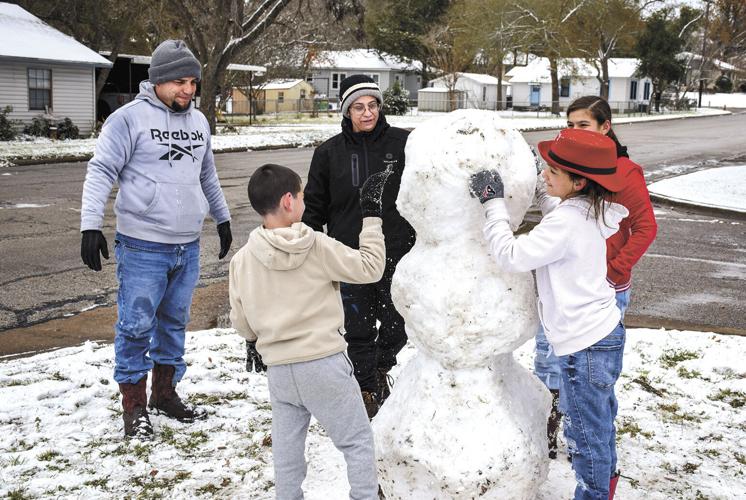 Winter comes calling to Brenham, but weather tamer than forecasted ...
