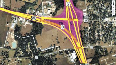 cloverleaf interchange intersection