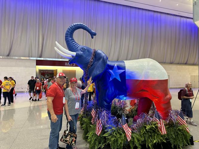 Republican Trump tractor train for reelection | Karnes Countywide ...