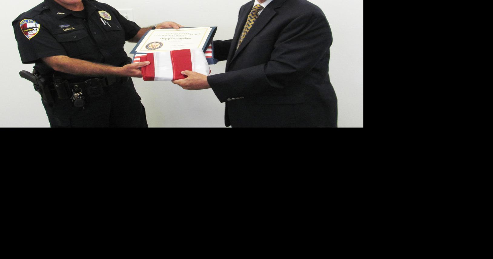 George West Chief of Police honored by U.S. congressman for his fight ...