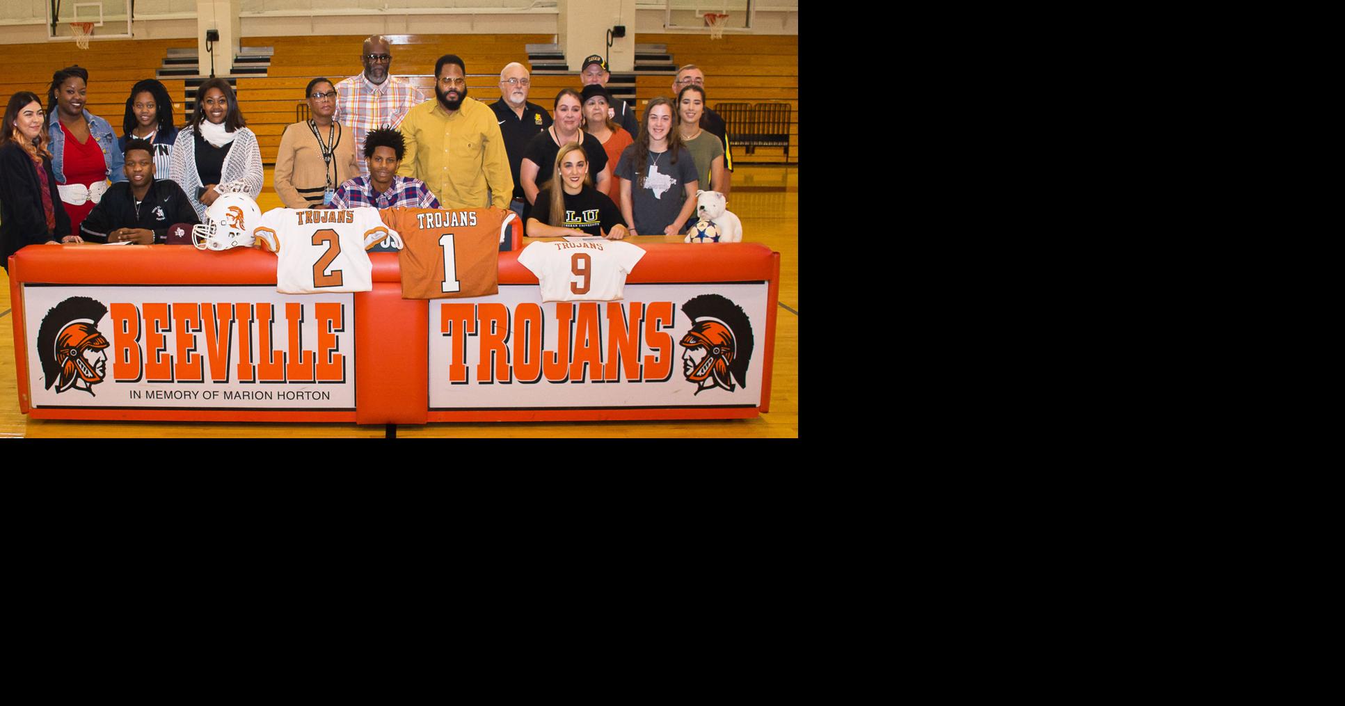 Trojans sign to play at next level | Beeville Sports | southtexasnews.com