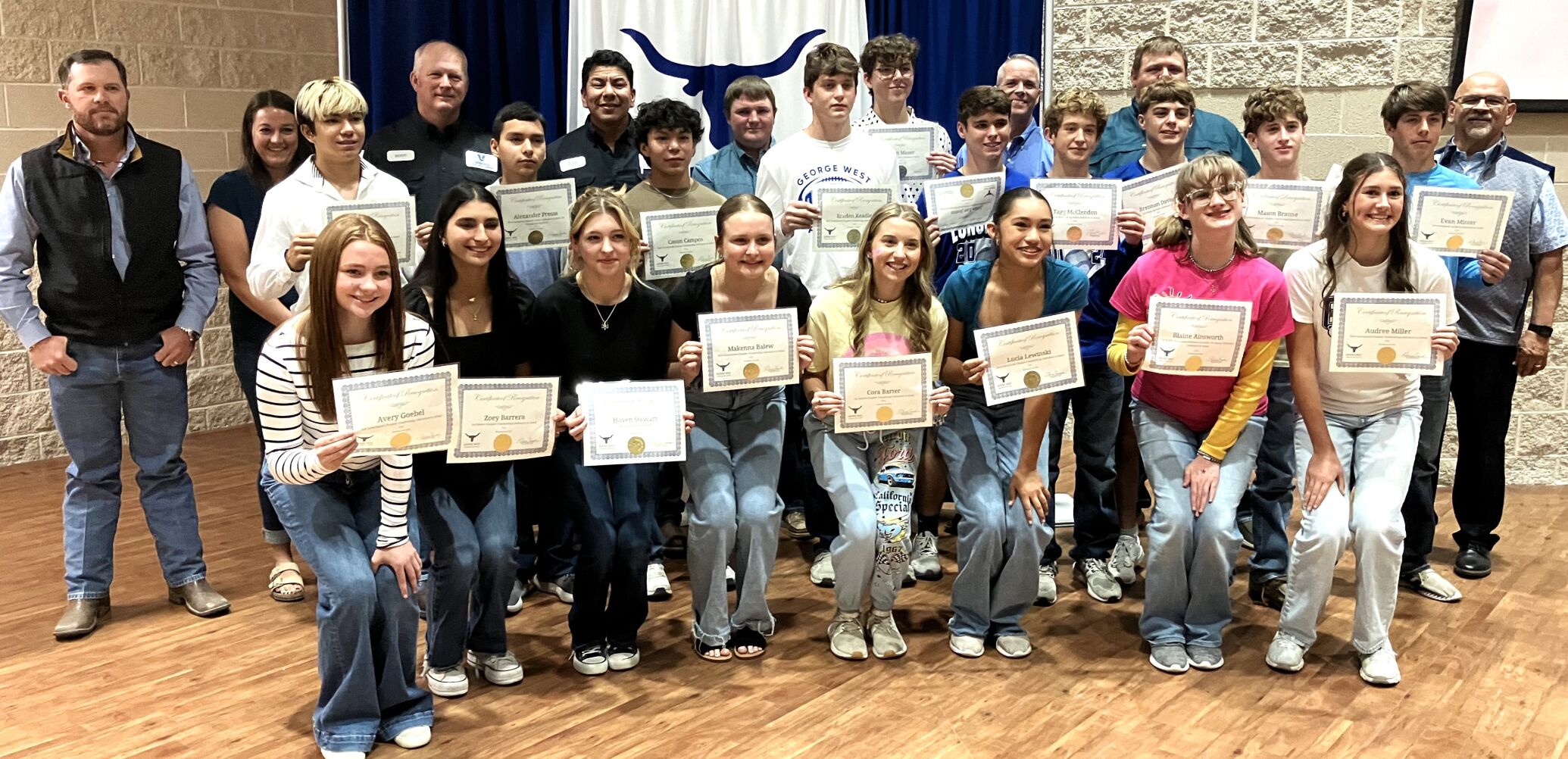 George West ISD school board recognizes employees and students | The ...