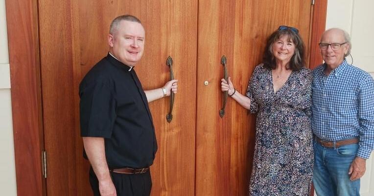 Divine Doors: Ingleside Church Blessed by Contribution | San Patricio ...