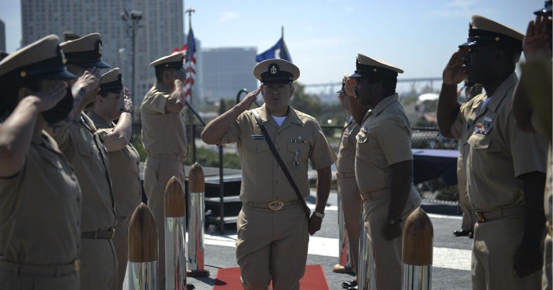 Karnes County sailor celebrates one-year of retirement | Karnes ...