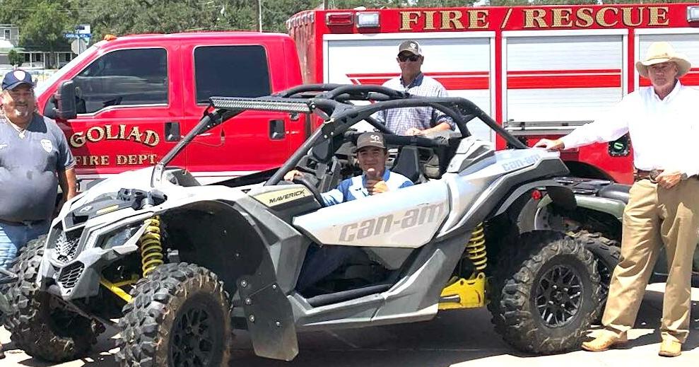 GCSO donates vehicles to fire departments | Goliad Advance-Guard ...