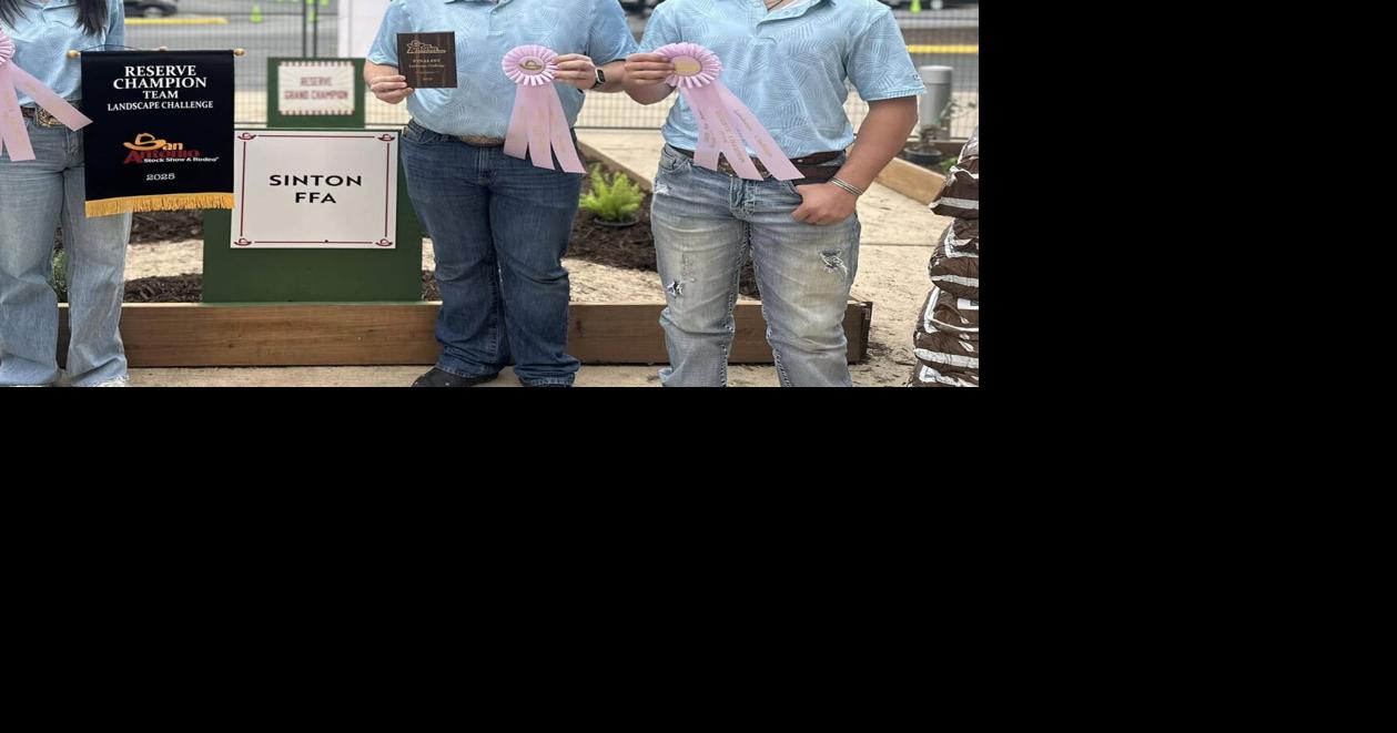 Sinton FFA makes good showing at San Antonio Stock Show | San Patricio ...