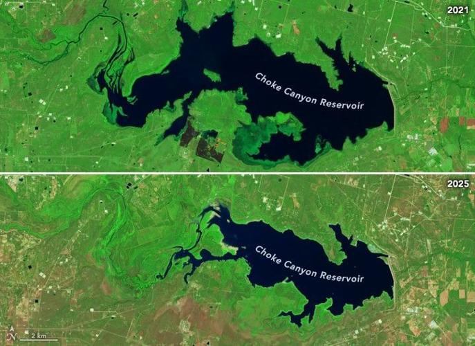 Choke Canyon Reservoir begins year at less than 10% capacity | The ...