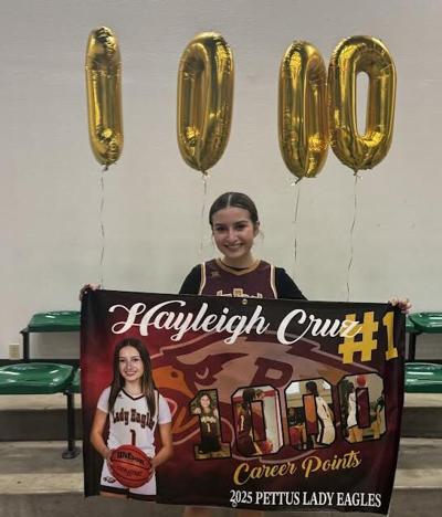 Pettus Sophomore Hayleigh Cruz scores 1,000th career point in record ...