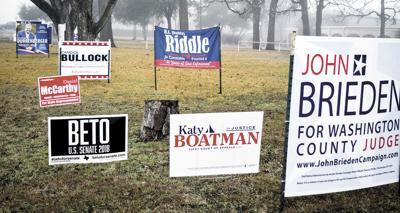 Campaign signs banned from public property | News | southtexasnews.com
