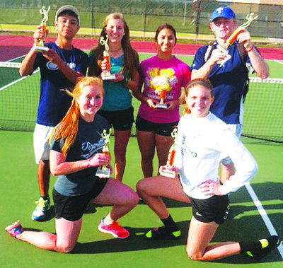 Goliad netters capture trophies | News | southtexasnews.com