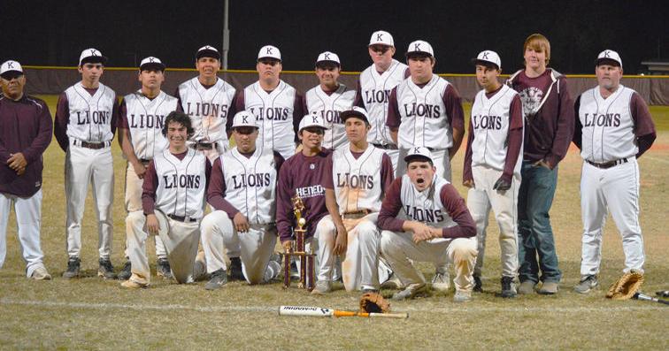 Kenedy Lion baseball teams edge Dilley Wolves | Archives ...