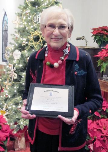 Houck receives award at First Presbyterian Church of Karnes City ...