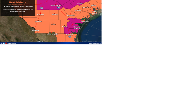 Dangerous heat today across South Texas | News | southtexasnews.com