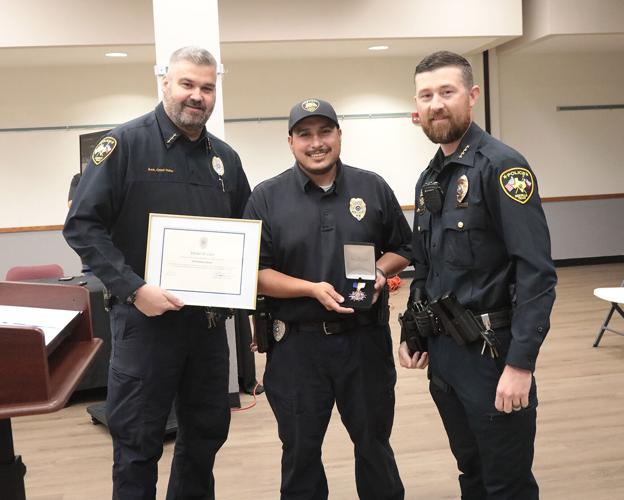 BPD officer Morin presented Medal of Valor | Beeville Bee-Picayune ...