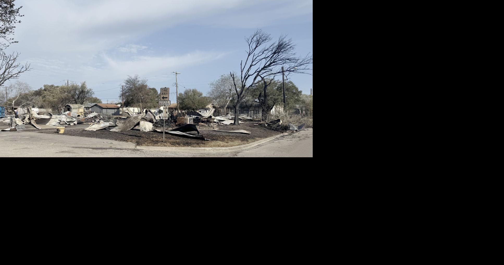 Sinton starting recovery from devastating wildfires | San Patricio ...