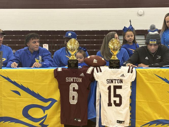 Five Sinton athletes pledge to play at college level | San Patricio ...