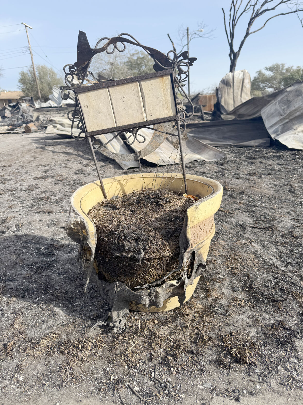 Sinton starting recovery from devastating wildfires | San Patricio ...