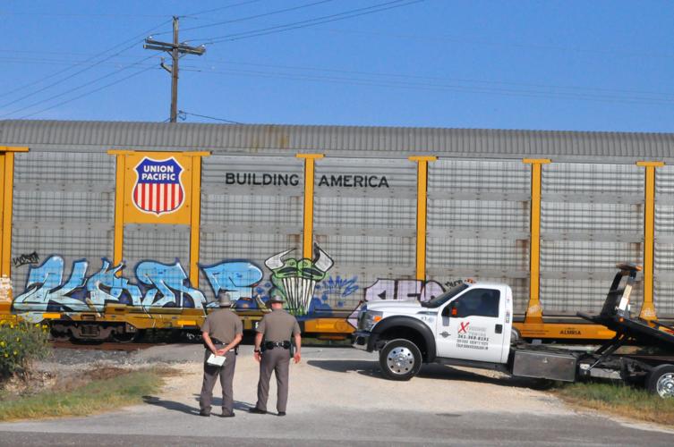 Man attempts to beat train at crossing near Sinton | News ...