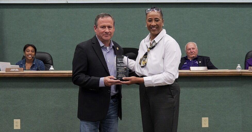 Outgoing APISD trustee honored for service | San Patricio County ...