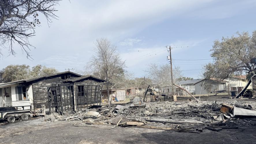 Sinton starting recovery from devastating wildfires | San Patricio ...