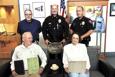 Need a cop? Call the café--Police given memorabilia from restaurant ...