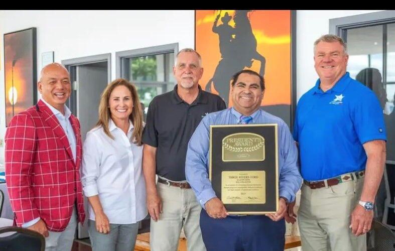 Three Rivers Ford receives prestigious President’s Award | The Progress ...
