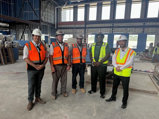 New elementary school takes shape with grade-level pods, central ...