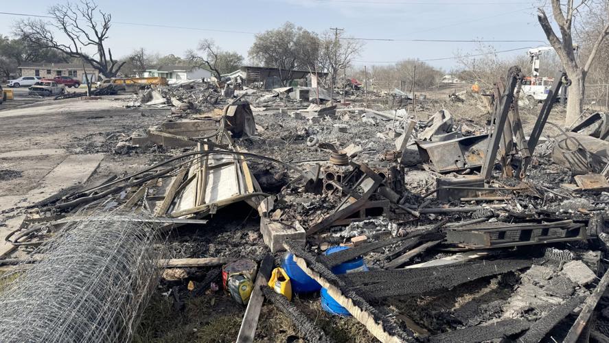 Sinton starting recovery from devastating wildfires | San Patricio ...