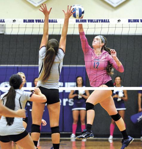 Blinn volleyball rolls through Victoria with sweep | Sports ...