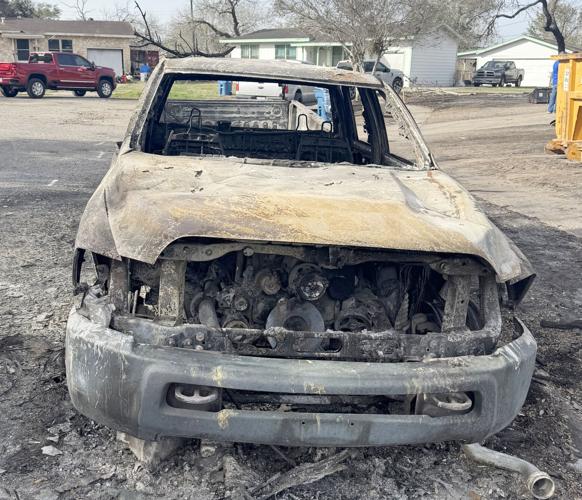 Sinton starting recovery from devastating wildfires | San Patricio ...